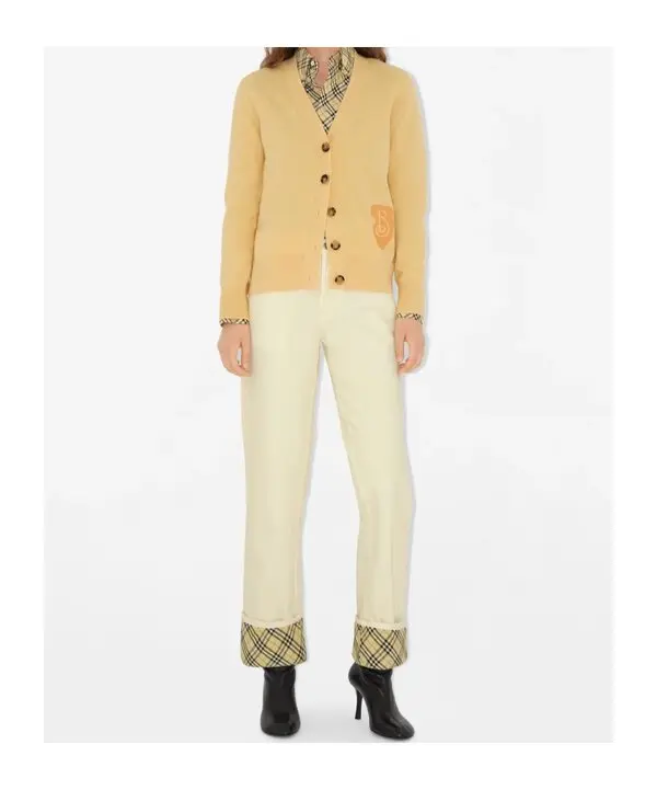 Burberry B-shield Knitted Cardigan