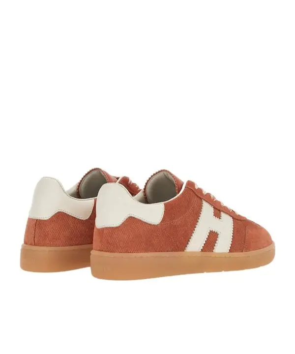 Hogan Round Toe Sneakers - Orange