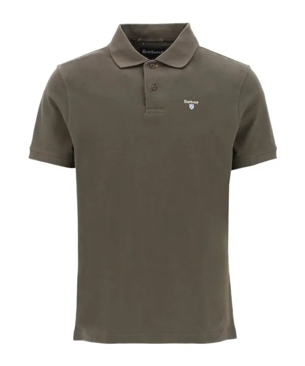 Barbour Short-sleeved Polo Shirt - Green