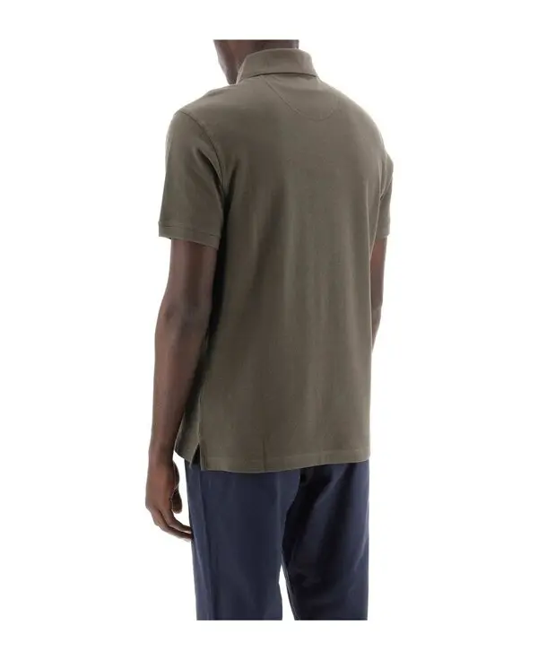Barbour Short-sleeved Polo Shirt - Green