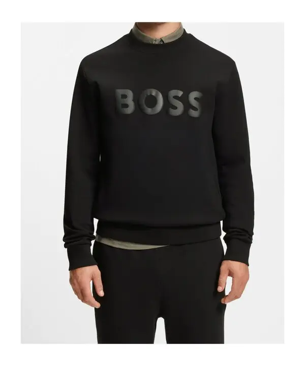 Hugo Boss Boss Tonal Logo Crewneck Sweatshirt