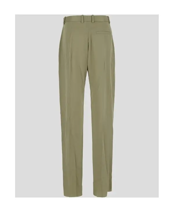 Bottega Veneta High Waist Satin Trousers