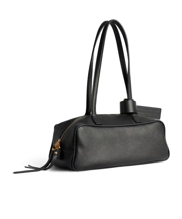 Balenciaga Carrie Small Bowling Bag - Black