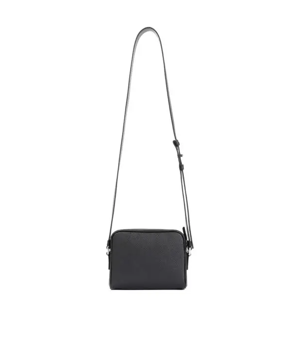 Prada Triangle Logo Crossbody Bag