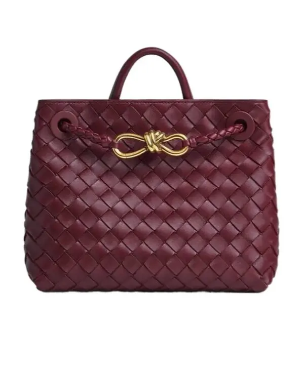 Bottega Veneta Andiamo Small Tote Bag - Red