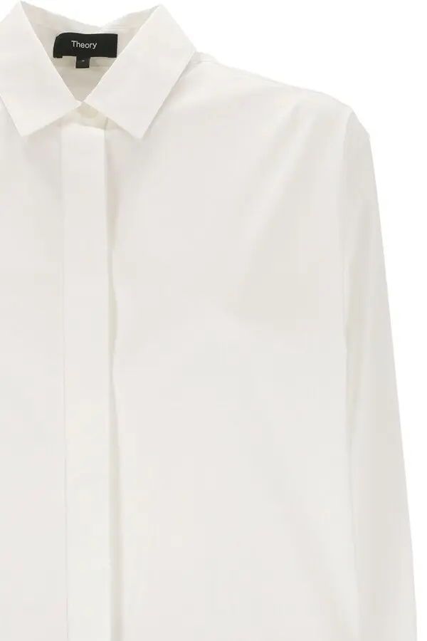 Theory Classic Collar Button-up Oversize Shirt