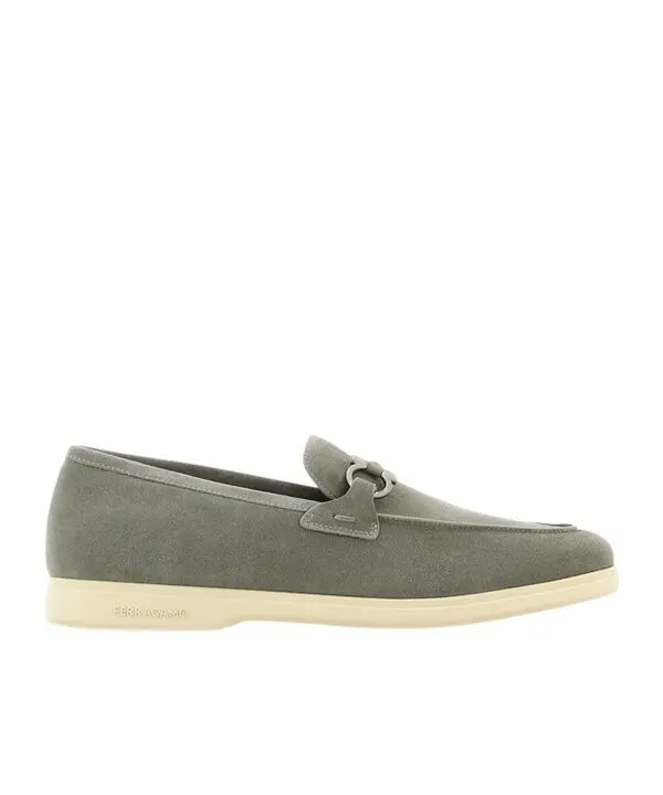 FERRAGAMO Gancini Slip-on Loafers