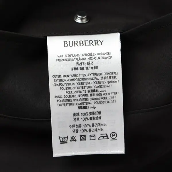 Burberry Long-sleeved Trench Coat
