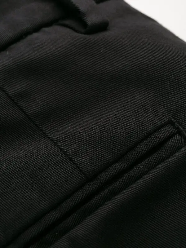 Hugo Boss Straight-leg Stretch-cotton Trousers