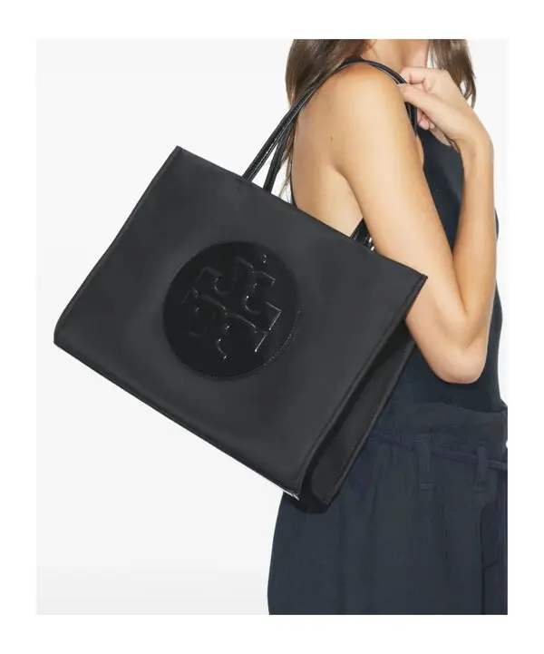 Tory Burch Small Ella Tote Bag - Black