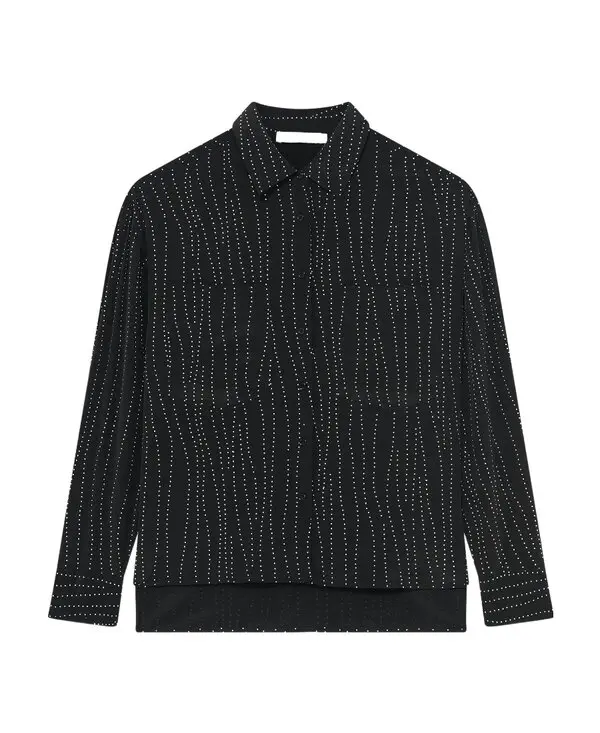 IRO PARIS Zef Buttoned Shirt With Mini Rivets