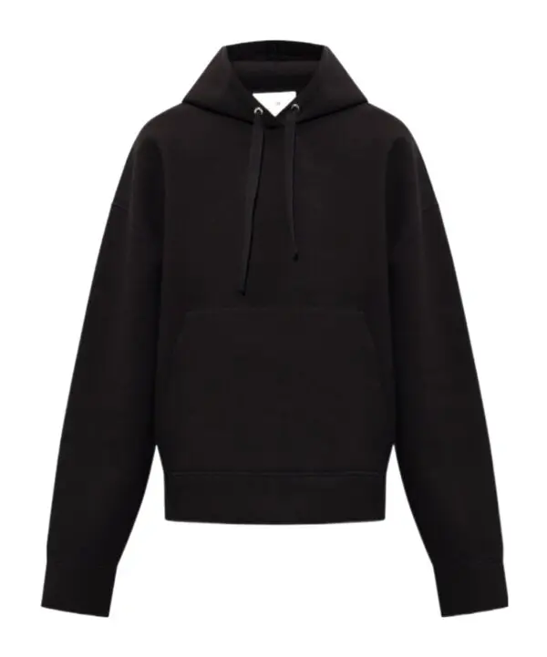 AMI Paris Drop Shoulder Drawstring Hoodie