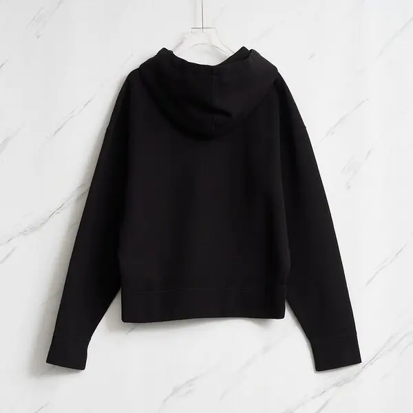 AMI Paris Drop Shoulder Drawstring Hoodie