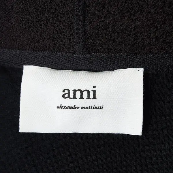 AMI Paris Drop Shoulder Drawstring Hoodie