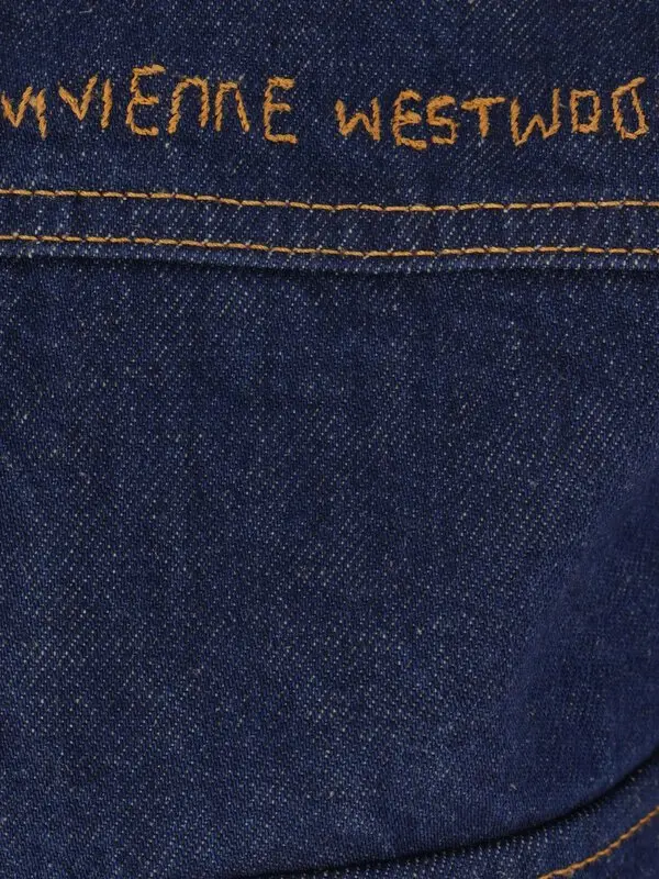VIVIENNE WESTWOOD Cropped Marlene Jacket - Indigo