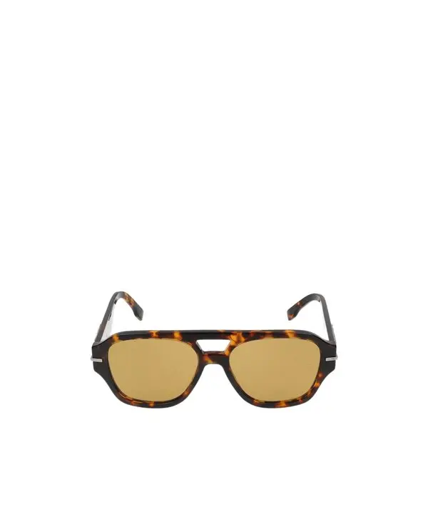 Fendi Aviator Frame Sunglasses - Nude