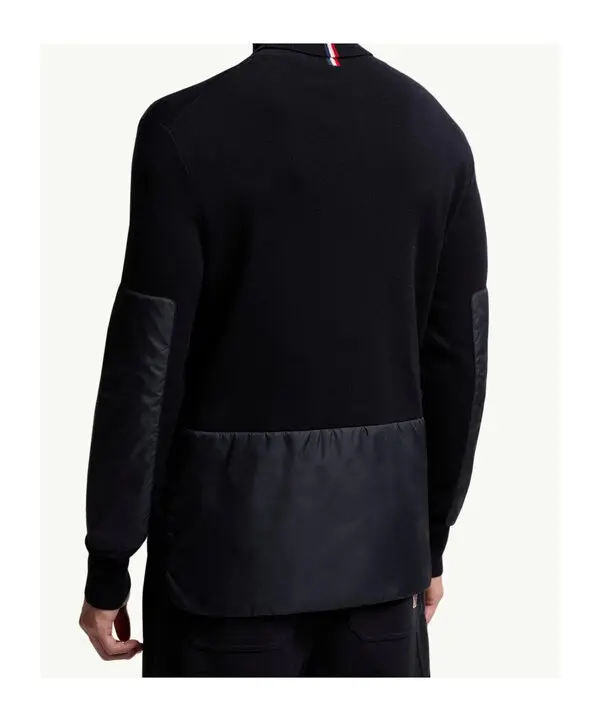 Moncler Logo Embroidered Turtleneck Jumper