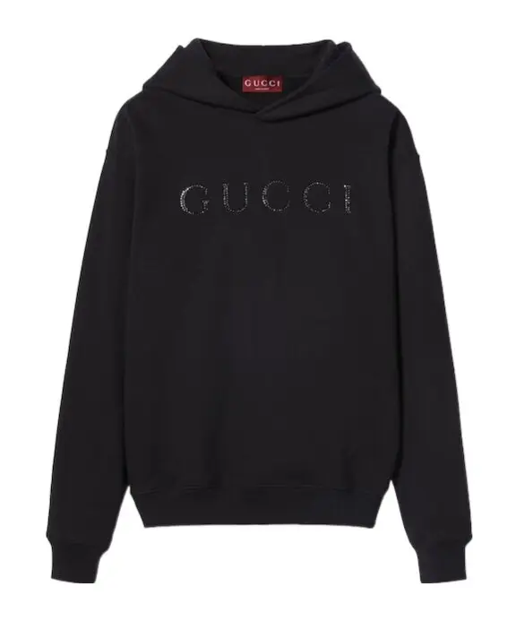 Gucci Logo Embellished Hoodie