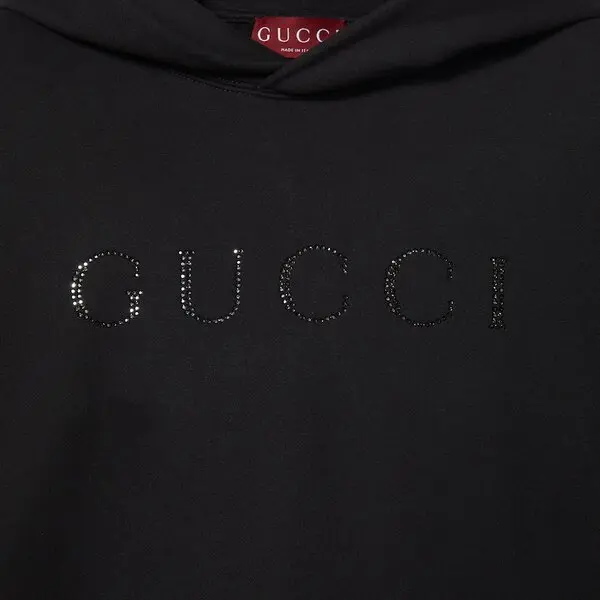 Gucci Logo Embellished Hoodie