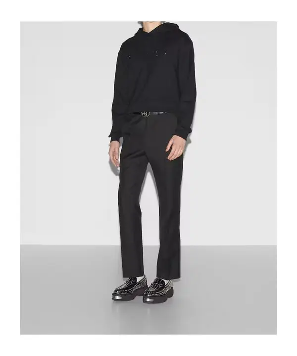 Gucci Logo Embellished Hoodie