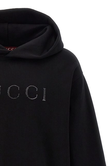 Gucci Logo Embellished Hoodie