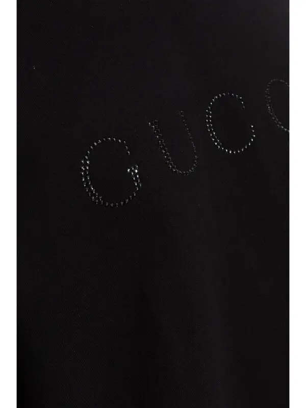 Gucci Logo Embellished Hoodie