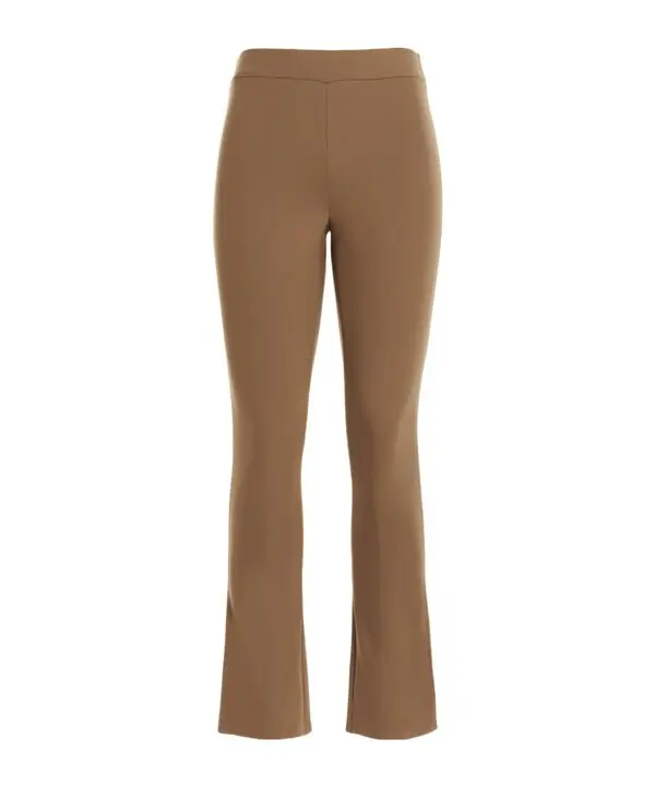 Theory Elastic Waist Flared Casual Pants - No