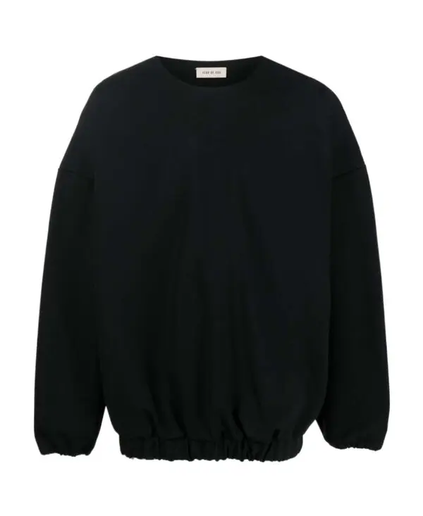 Fear Of God Crewneck Long-sleeved Sweatshirt - Black