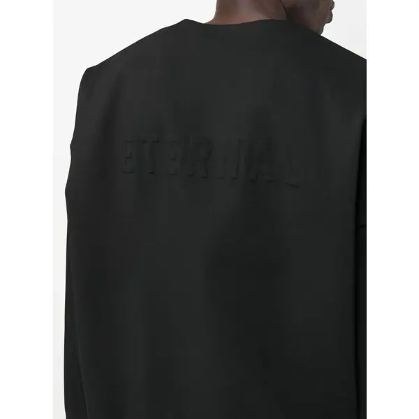Fear Of God Crewneck Long-sleeved Sweatshirt - Black
