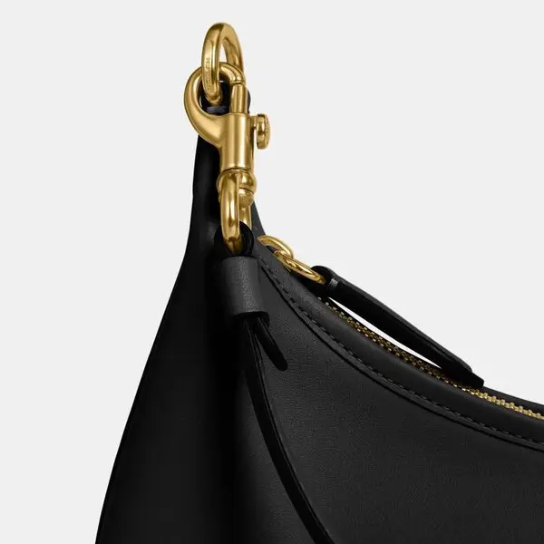 COACH Shoulder Bag With Logo Detail - Black