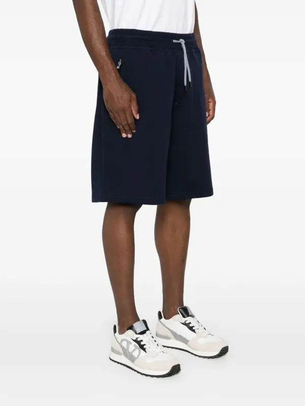 Brunello Cucinelli Drawstring Bermuda Shorts - Blue