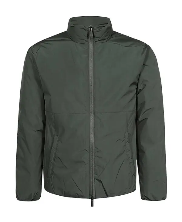 Pyrenex Long Sleeve Zip-up Jacket With Stand Collar