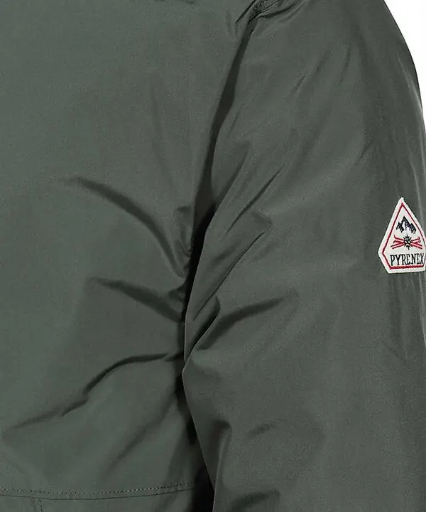 Pyrenex Long Sleeve Zip-up Jacket With Stand Collar