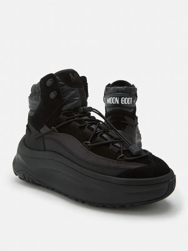 Moon Boot Xlace High-top Boots - Black