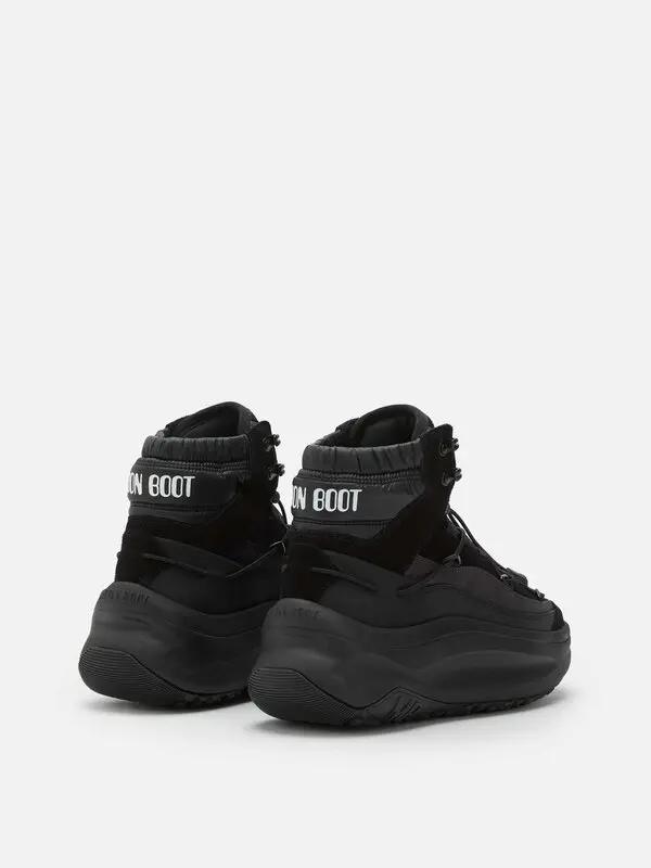 Moon Boot Xlace High-top Boots - Black