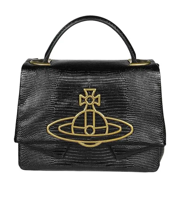 VIVIENNE WESTWOOD Orb-embellishment Tote Bag - Black