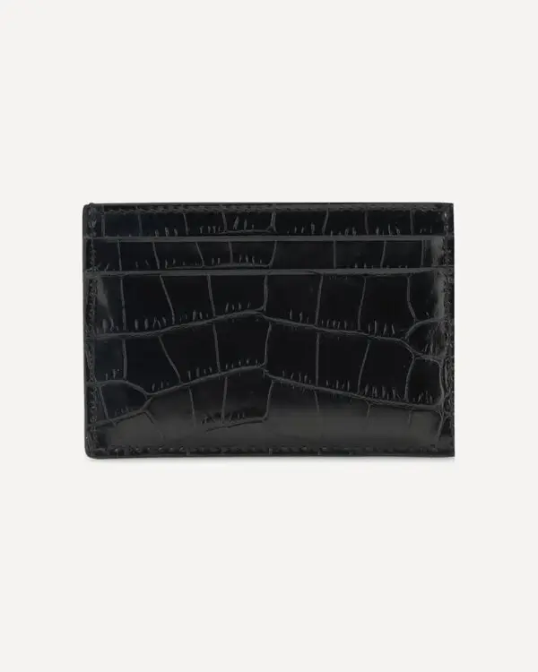 TOM FORD Crocodile-effect Card Holder
