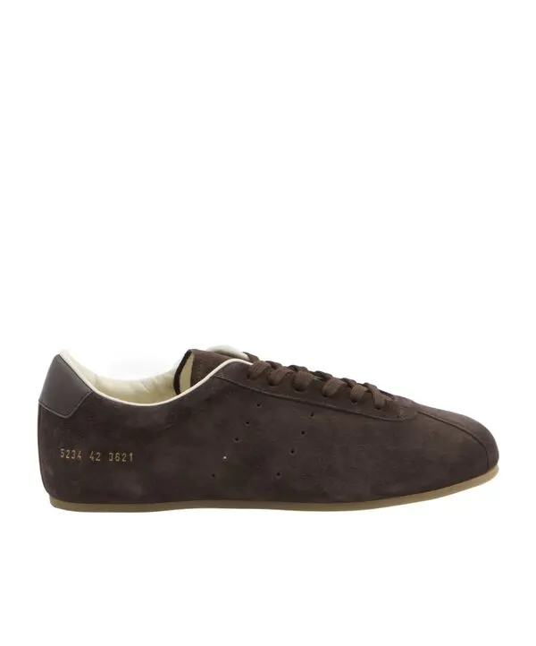 COMMON PROJECTS Suede Leather Sneakers - Brown