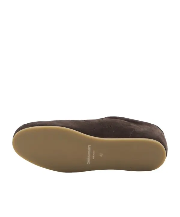 COMMON PROJECTS Suede Leather Sneakers - Brown