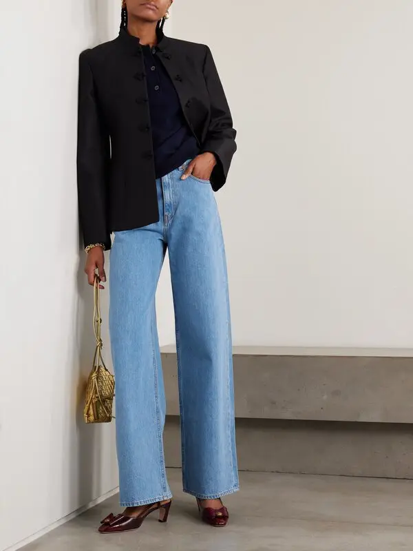 BLAZÉ MILANO Wide-leg Jeans - Blue
