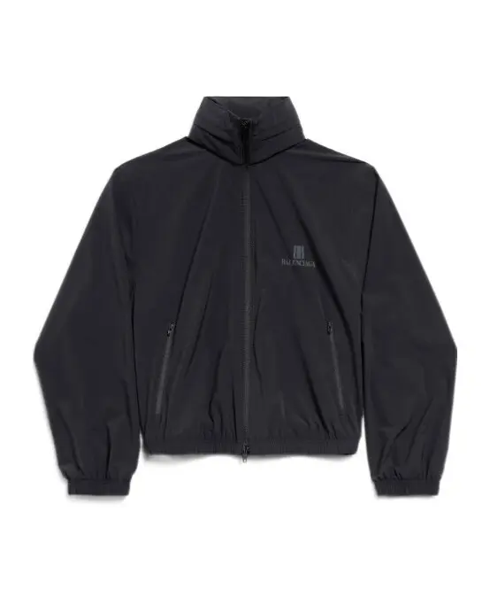 Balenciaga High Neck Zip-up Jacket