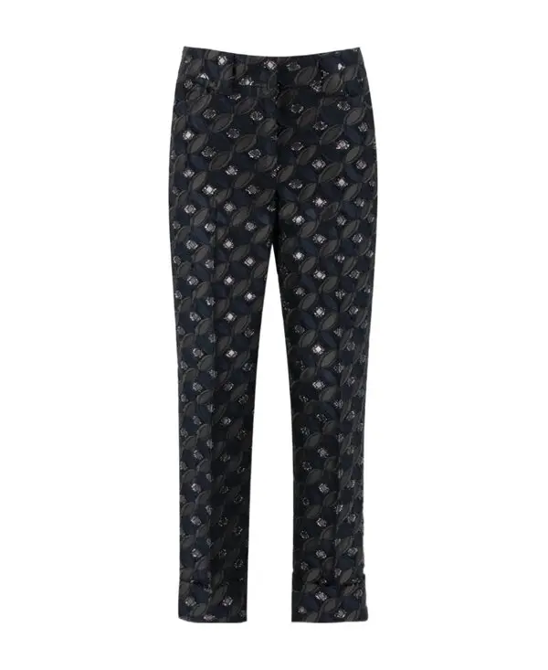 Fabiana Filippi Embellished Cropped Trousers