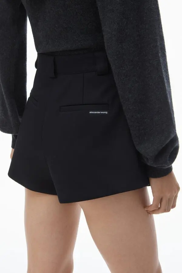 Alexander Wang High-waisted Flared Shorts