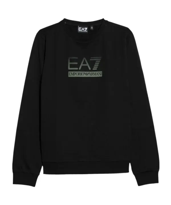 EA7 Long-sleeved Crewneck Sweatshirt