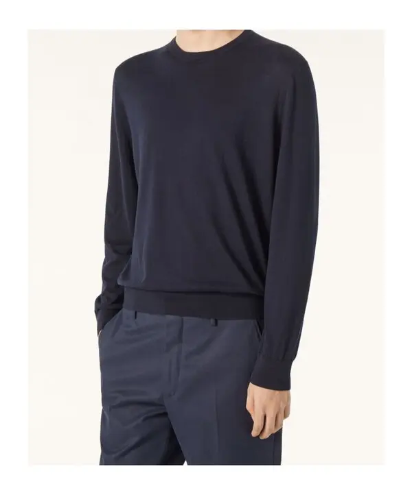 Loro Piana Long-sleeved Crewneck Jumper
