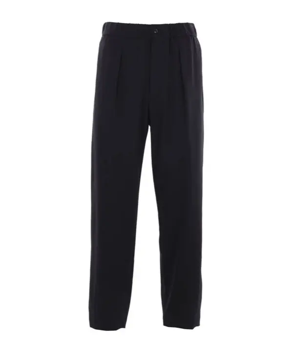 Giorgio Armani Pleat Detailed Trousers - Black