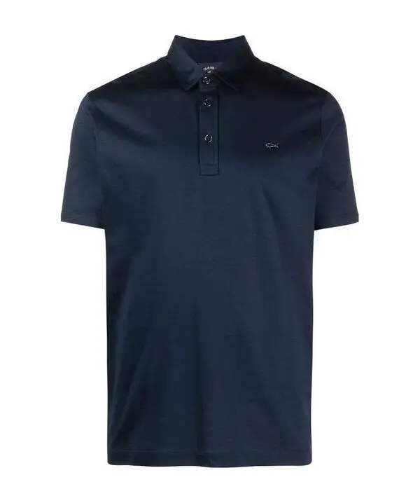 PAUL  SHARK Logo-patch Short-sleeved Polo Shirt