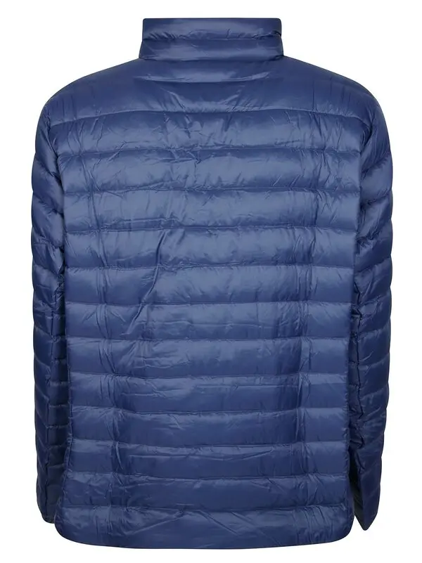 Patagonia Quilted Zip-front Down Jacket - Blue