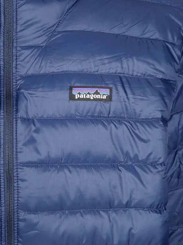 Patagonia Quilted Zip-front Down Jacket - Blue