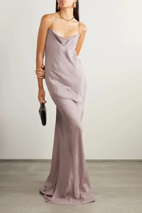Dries Van Noten Deryl Draped Maxi Dress